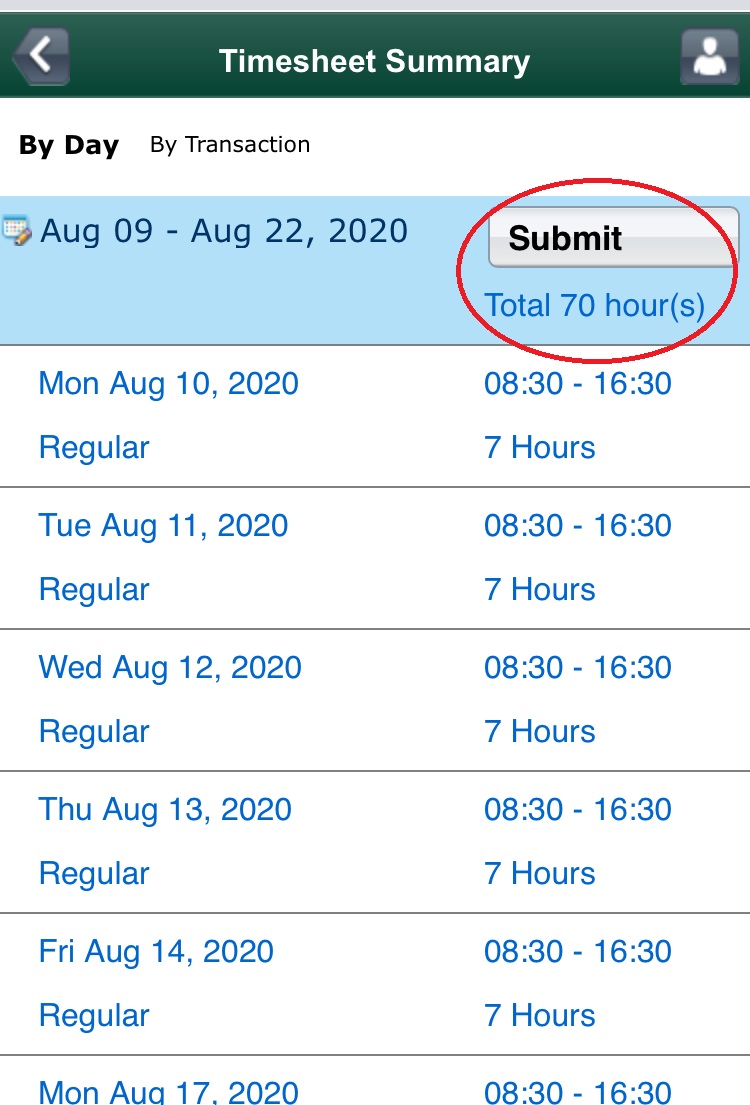 NEW - How to Submit Timesheet hours in VIP - Human Resources - Trent University